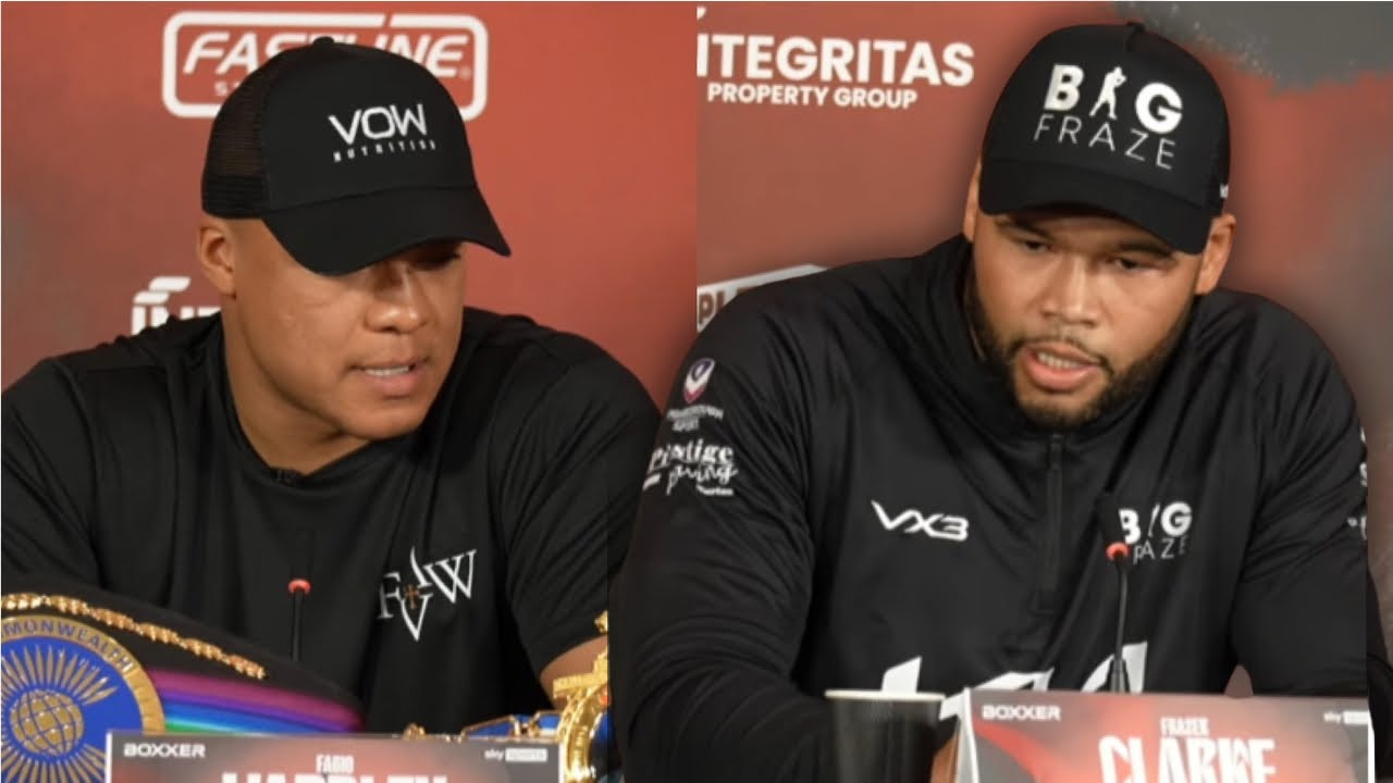 “IT IS IRRELEVANT WHAT YOU THINK” FABIO WARDLEY vs FRAZER CLARKE Full ...