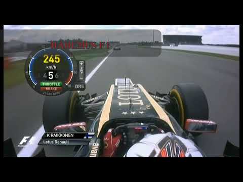 Kimi Raikkonen onboard Alemania 2012