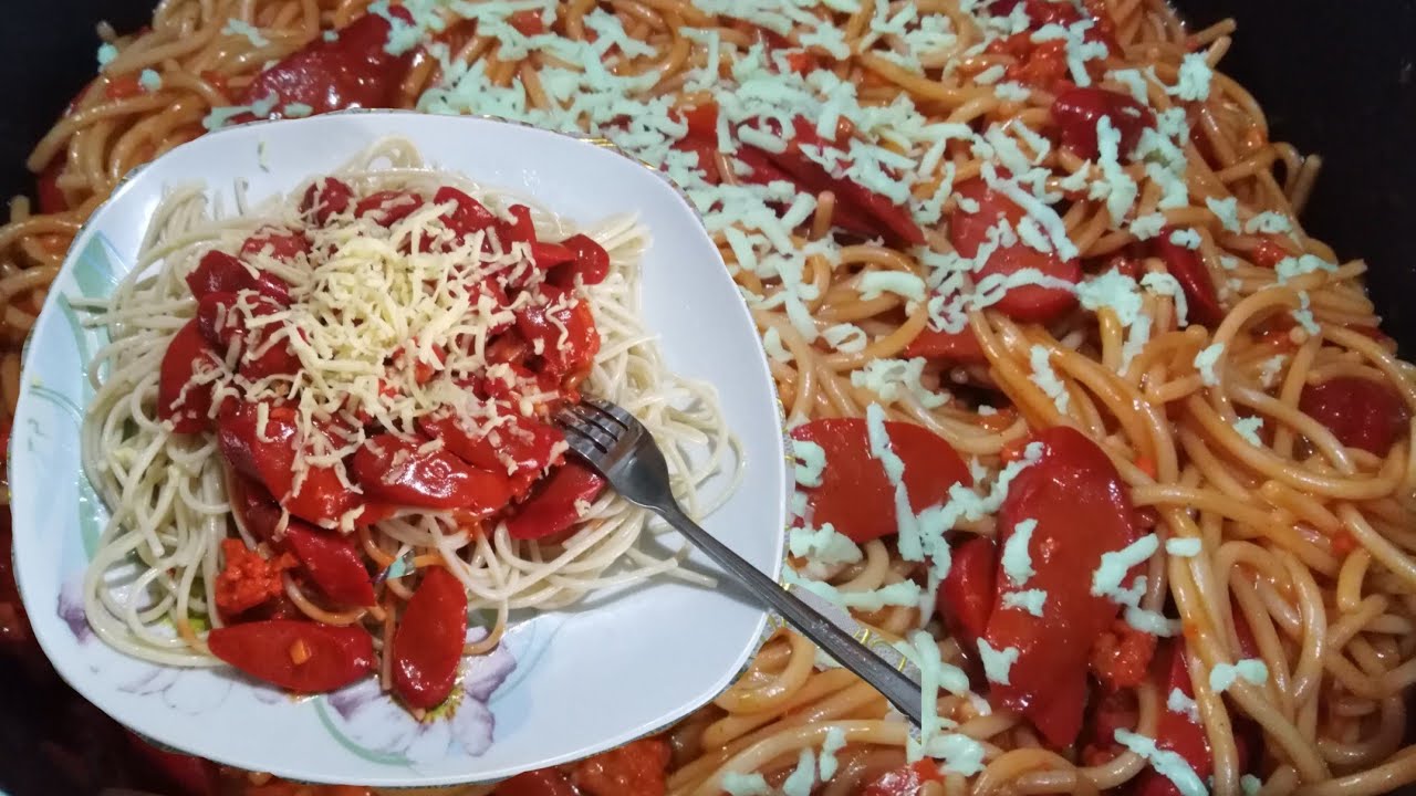 HOW TO COOK PINOY STYLE CREAMY SPAGHETTI RECIPE - YouTube