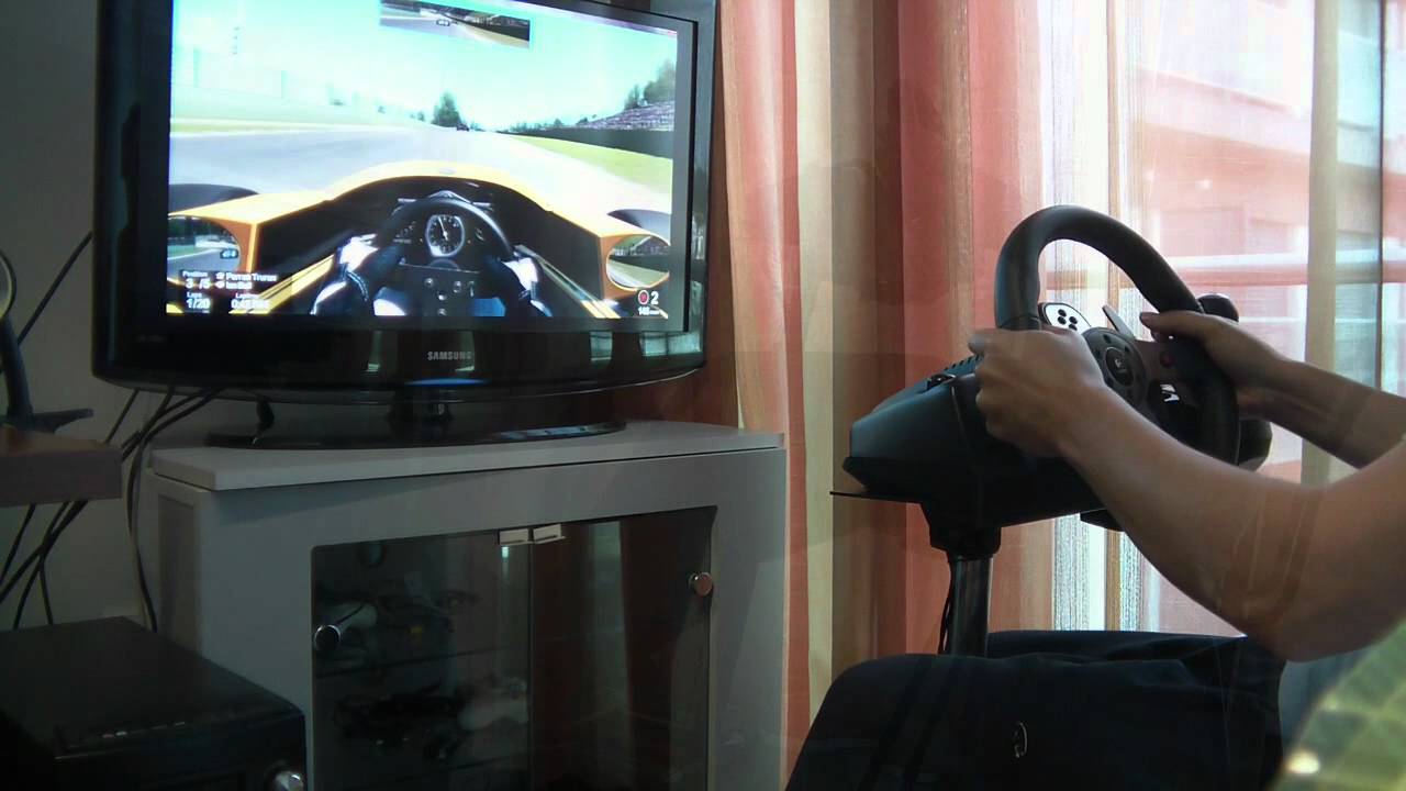 Project CARS Wheel Stand Pro G25 - YouTube