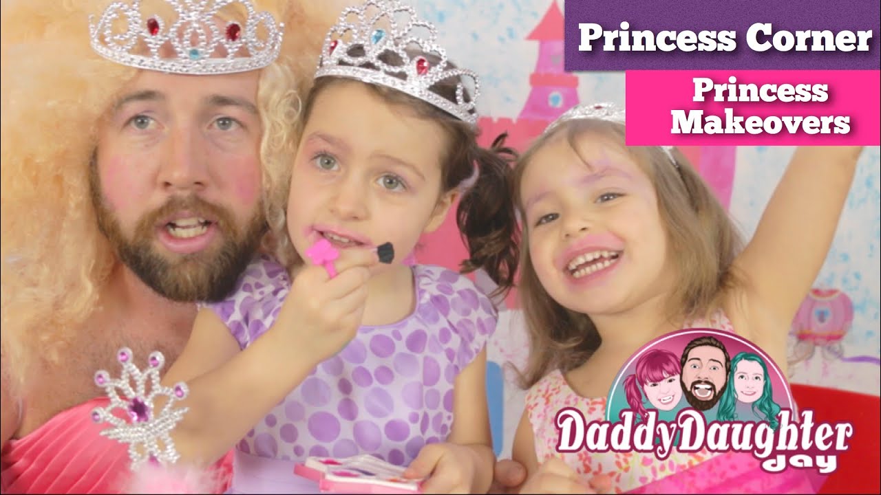 Daddy Daughter Day - Princess Makeovers - YouTube