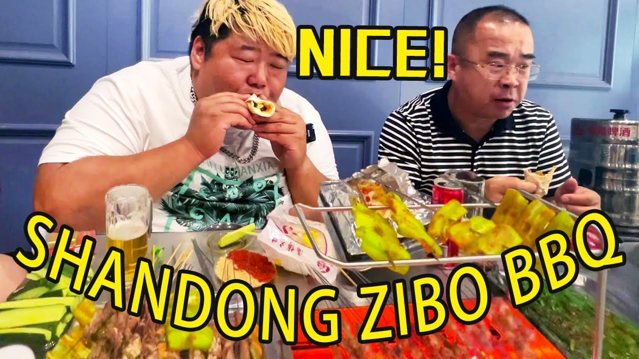 Punch in the Internet celebrity Zibo barbecue, hundreds of tables of ...