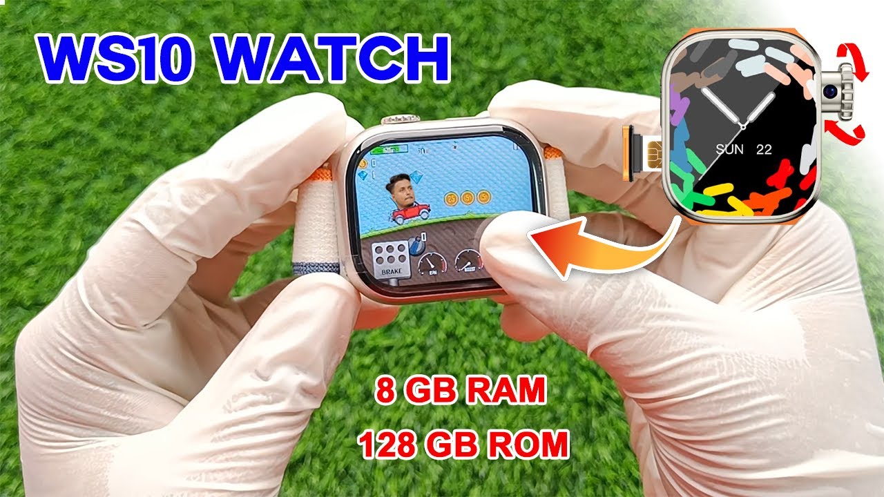Ws10 Android Watch | 8GB/128GB | Rotate Camera | Jishan Official - YouTube