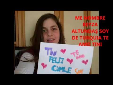 feliz cumple anos tini iyiki doğdun