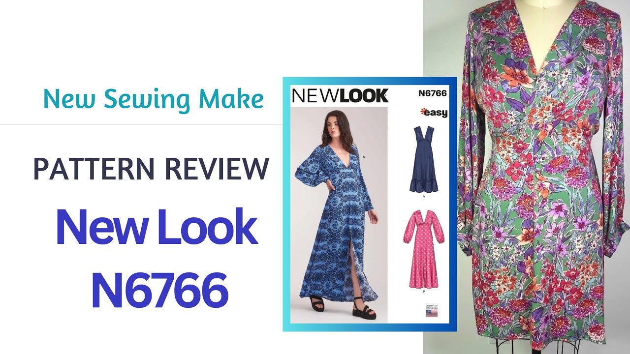 New Sewing Make Pattern Review New Look N6766 - YouTube