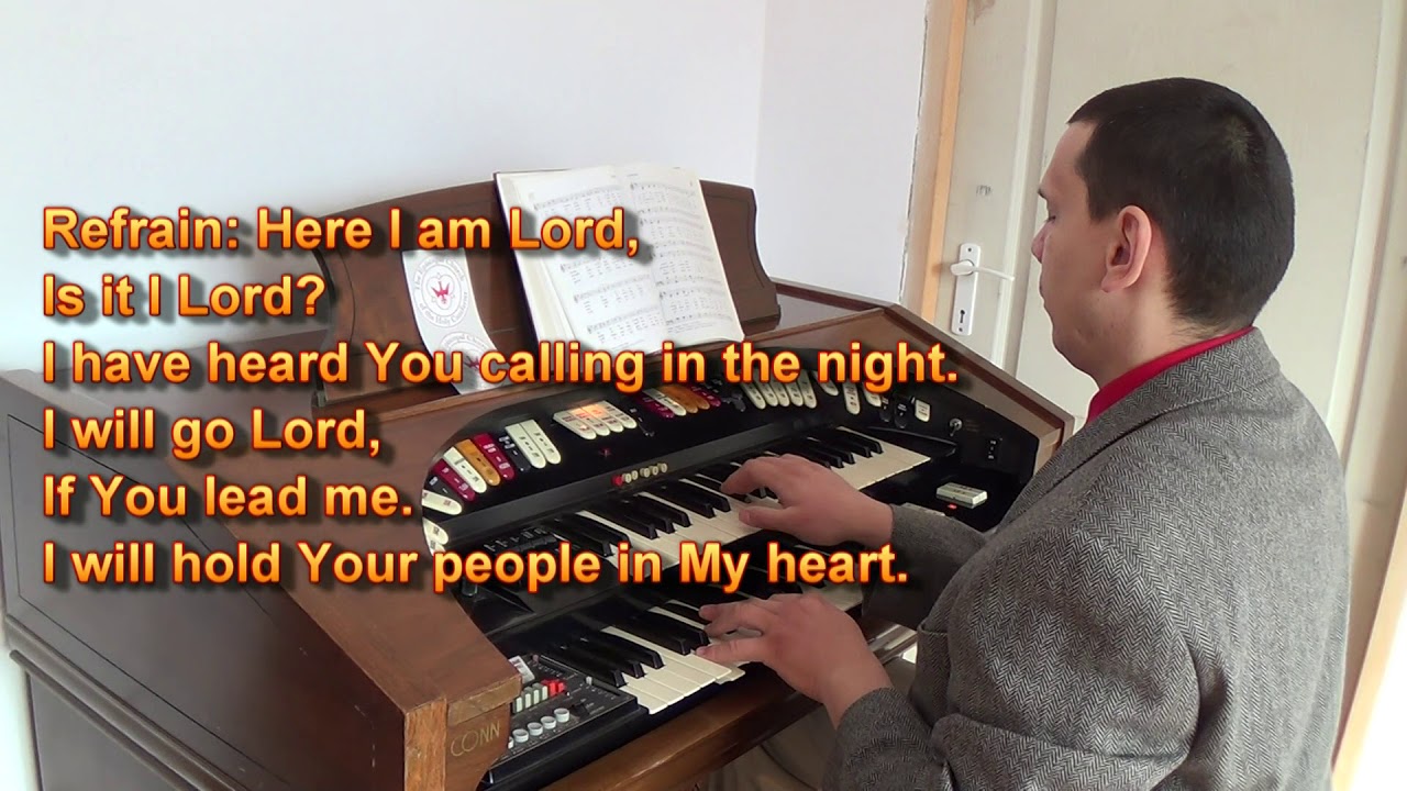 Here I Am Lord - Organist Bujor Florin Lucian playing on the Conn ...