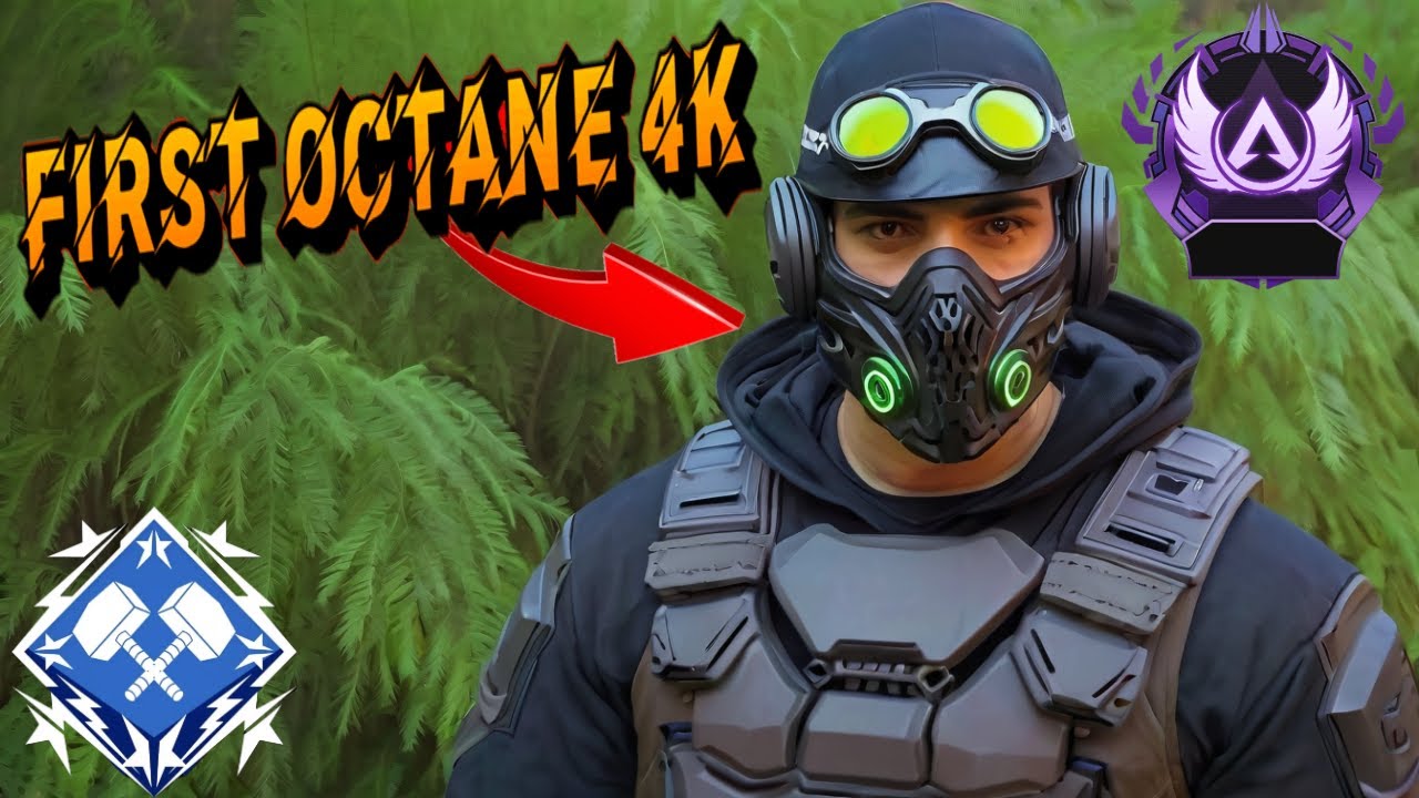 My First 4k Badge with Octane in Apex Legends! - YouTube