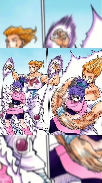Hisoka After Receiving A Beating From Chrollo Youtube