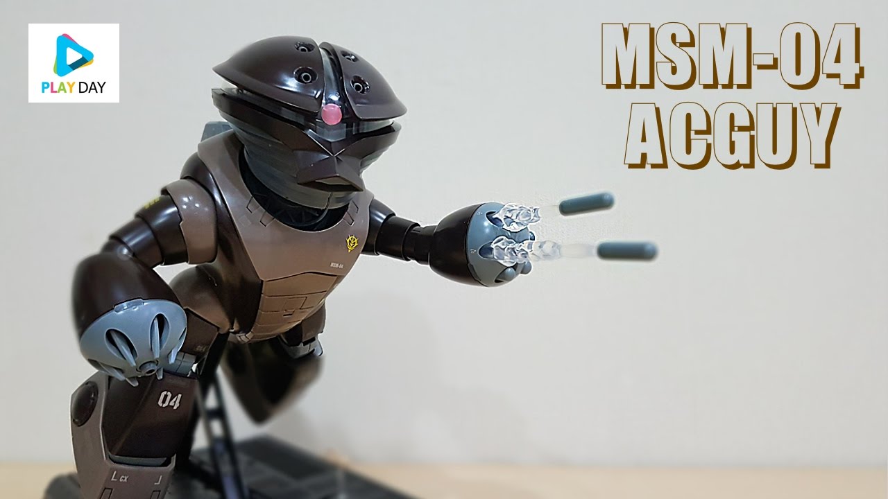 MG MSM-04 ACGUY [Mobile Suit Gundam 0079] - YouTube