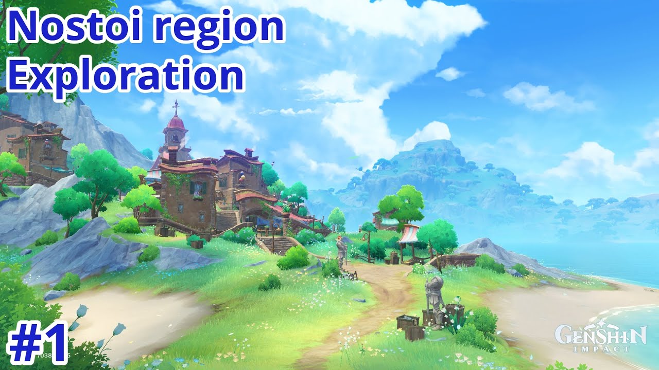 Nostoi Region Exploaration part 1【 Genshin Impact day 825】 - YouTube