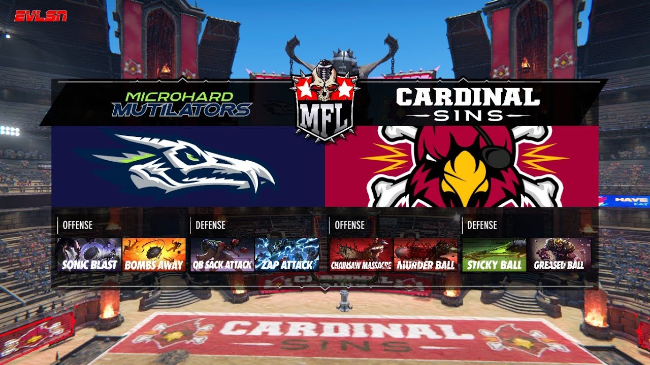 Thursday Night MFL - Mutilators vs Sins - YouTube