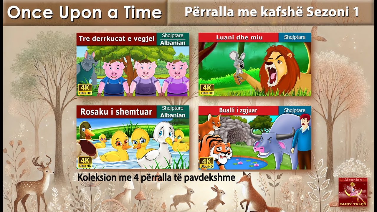 Përralla me kafshë Sezoni 1 | Koleksion me 4 përralla të pavdekshme ...