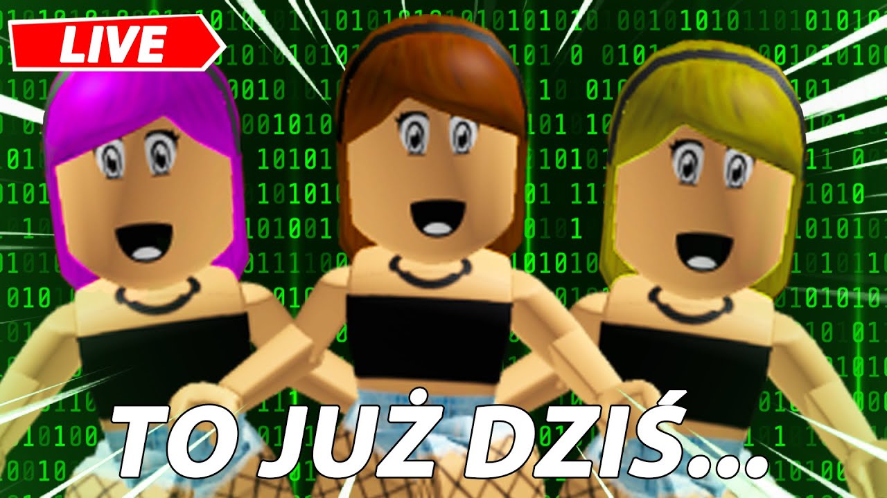 😱TO JUŻ DZISIAJ! | INWAZJA JENN W ROBLOX... | 🔴Roblox Live - YouTube