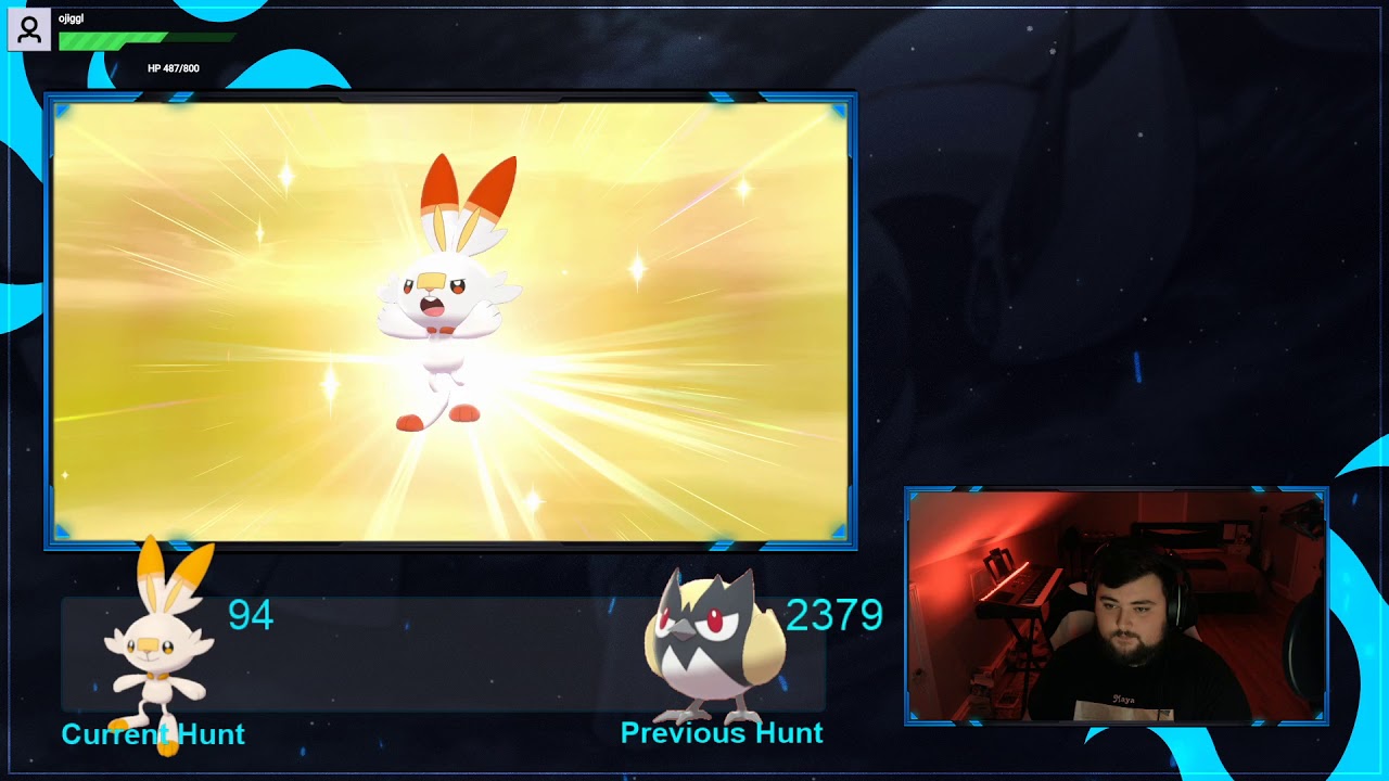 SHINY SCORBUNNY AFTER ONLY 95 EGGS - YouTube