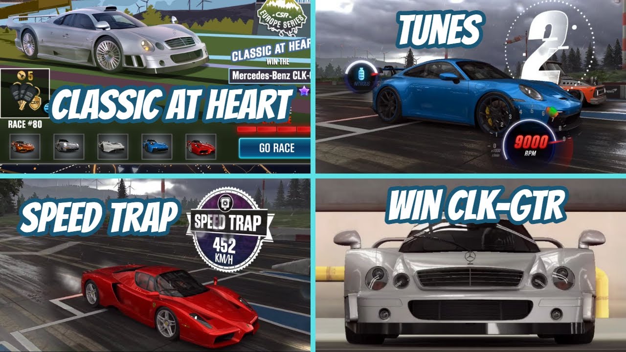 CSR 2 | Classic at Heart | Race #61 #62 #79 Speed Trap with Stage 5 ...