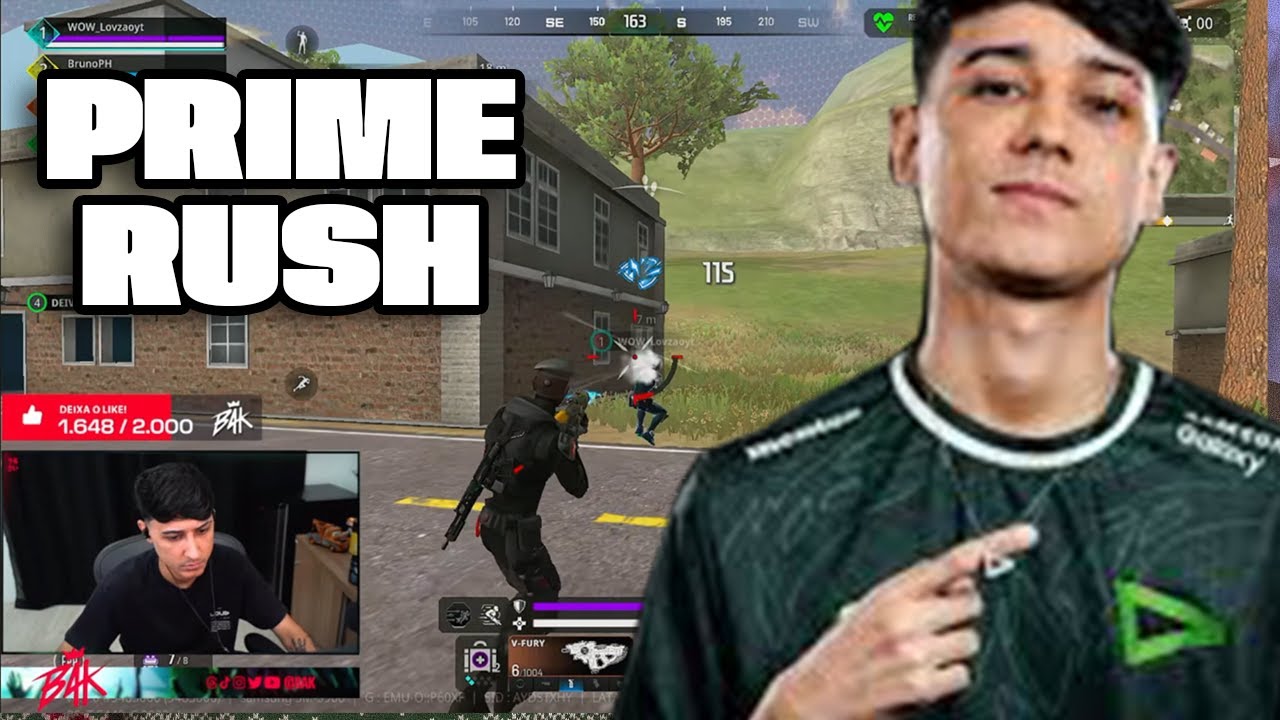 Bak e Ph jogando prime rush #gameplay #primerush #loud - YouTube