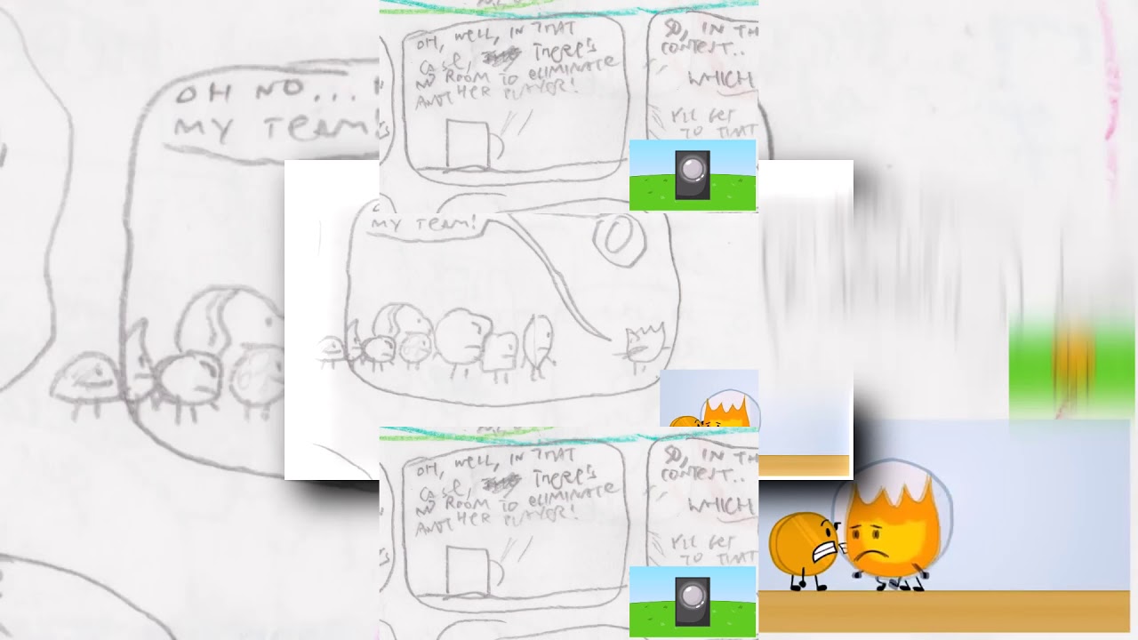 (YTPMV) BFDI 7 Storyboard Scan - YouTube