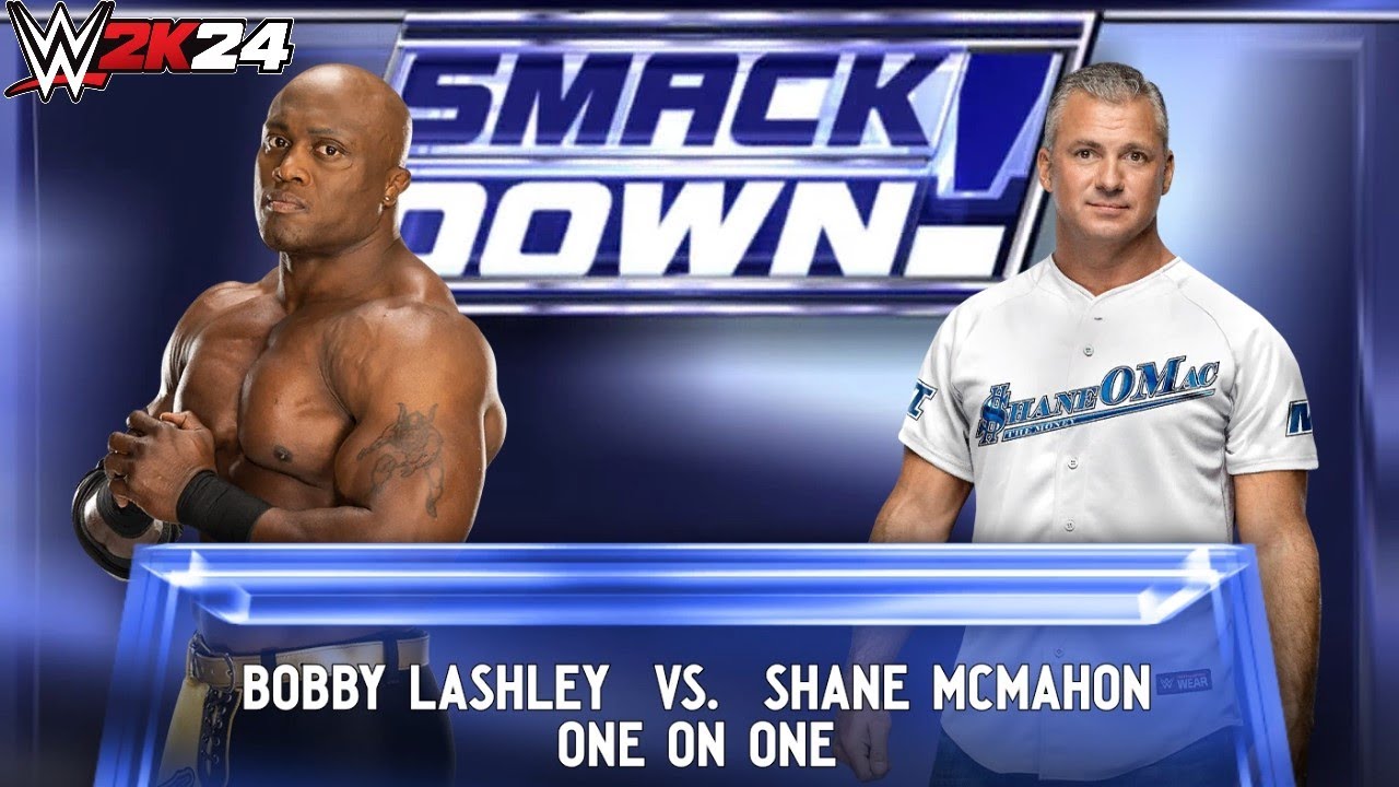 Full Match - Bobby Lashley vs Shane McMahon: SmackDown|WWE 2K24 - YouTube