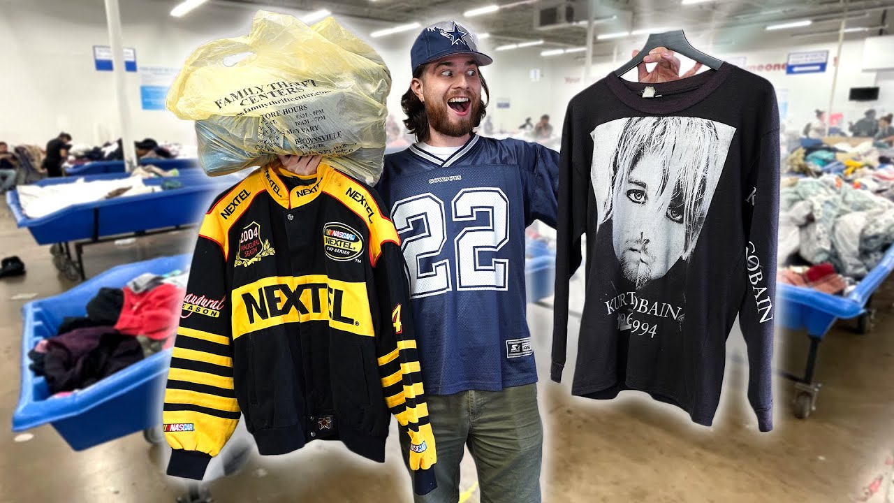 The Most Expensive Vintage T-Shirt I've Bought! Trip to the Thrift ...