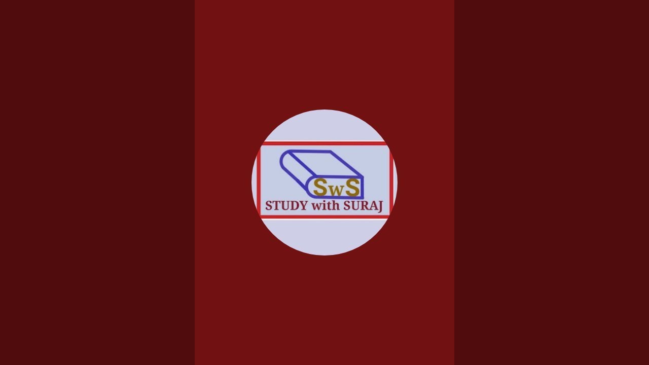 STUDY with SURAJ is live - YouTube