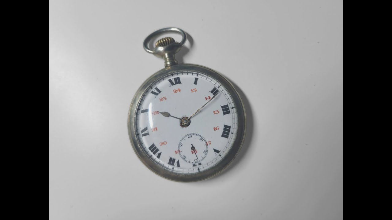 Pocket Watch Making (VII) - HP40 Movement - YouTube
