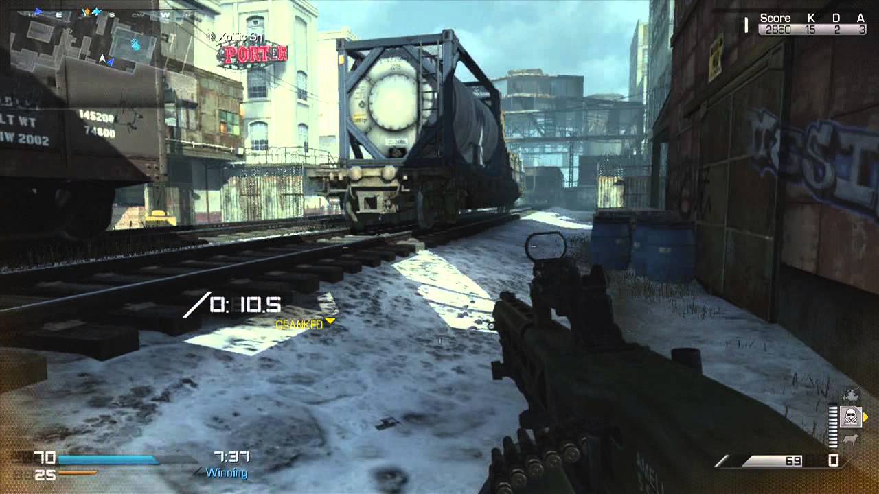COD: Ghosts | Ameli LMG Cranked Gameplay | - YouTube