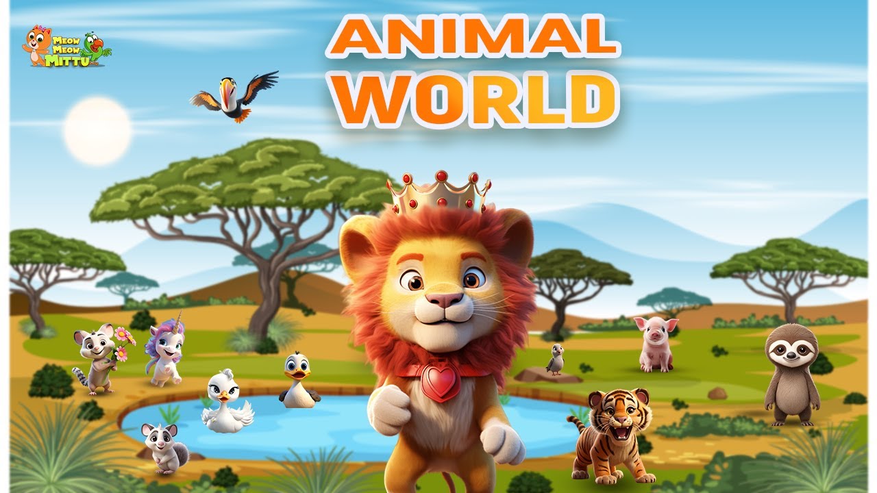 Lovely Animal Sounds: Mice, Antelope, Osprey, Duck, Monkey | Animal ...
