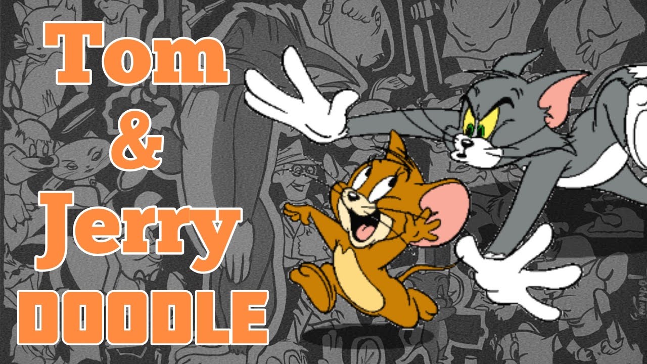 Tom & Jerry Doodle Art #doodle #doodleart - YouTube