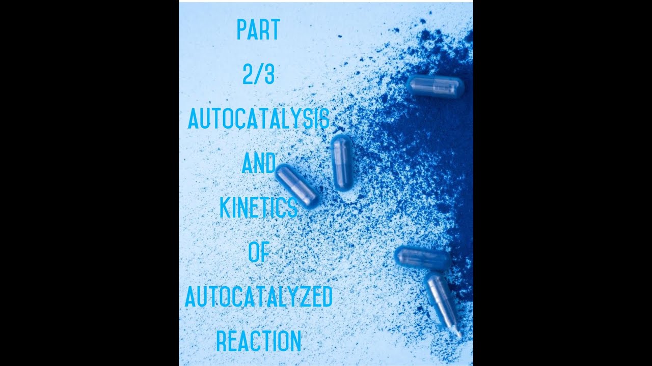 part 2/3 Autocatalysis and Kinetic of autocatalyzed reaction|Surface ...