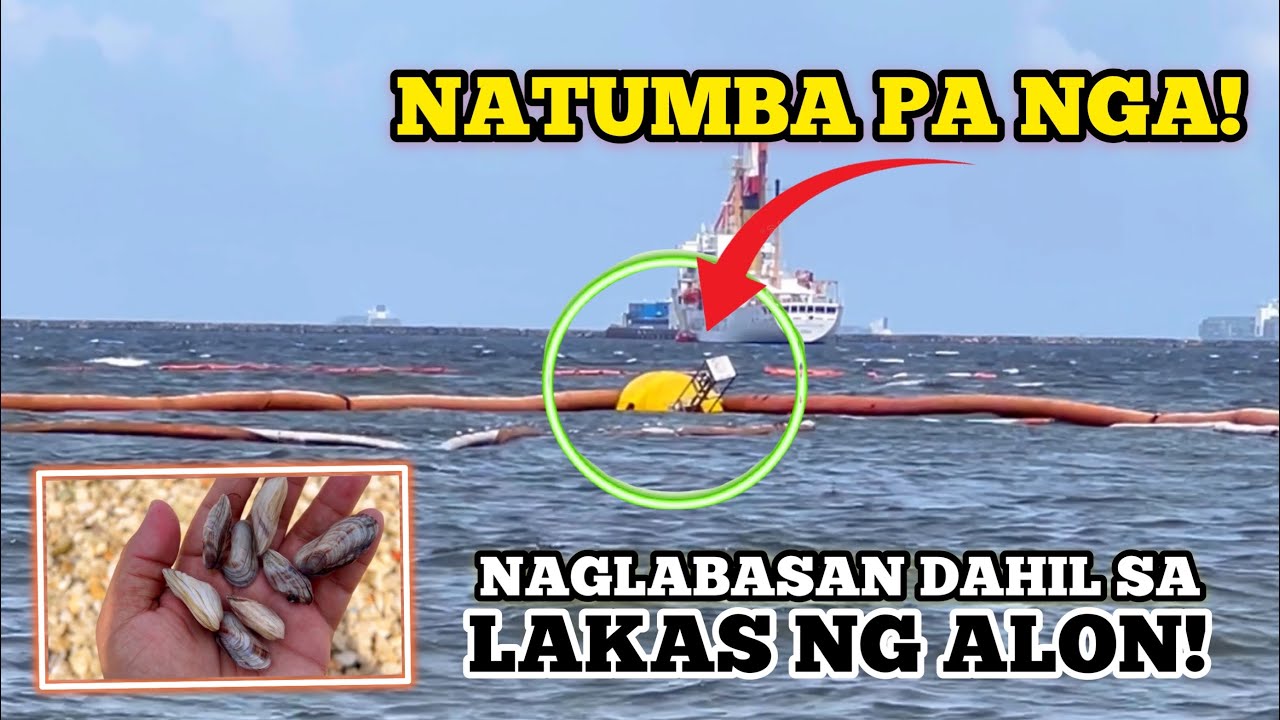 MANILA BAY NATUMBA AT NAGLABASAN DAHIL SA LAKAS NG ALON! - YouTube