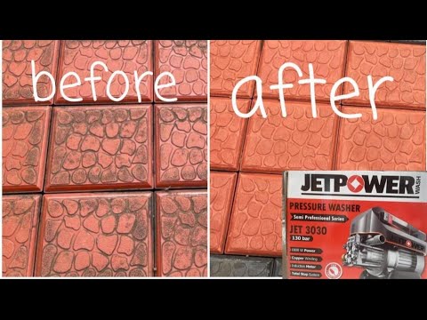 Interlock cleaning| How to clean interlock | jet power machine ...