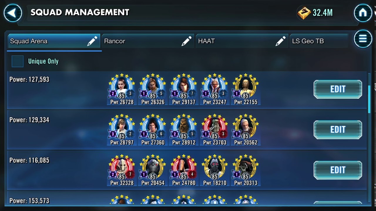 SWGOH CLS Wat vs GAS Streetfigher - YouTube