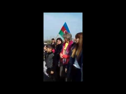 Sabirabad rayonunun Surra kəndində yolun açılışı