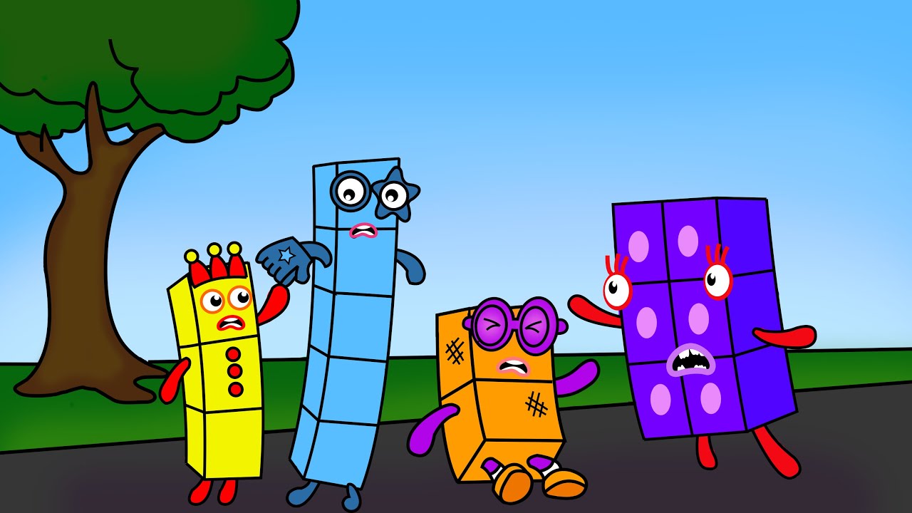 Numberblocks 3 and NB 5 try to help NB 2 - Numberblocks Fanmade ...
