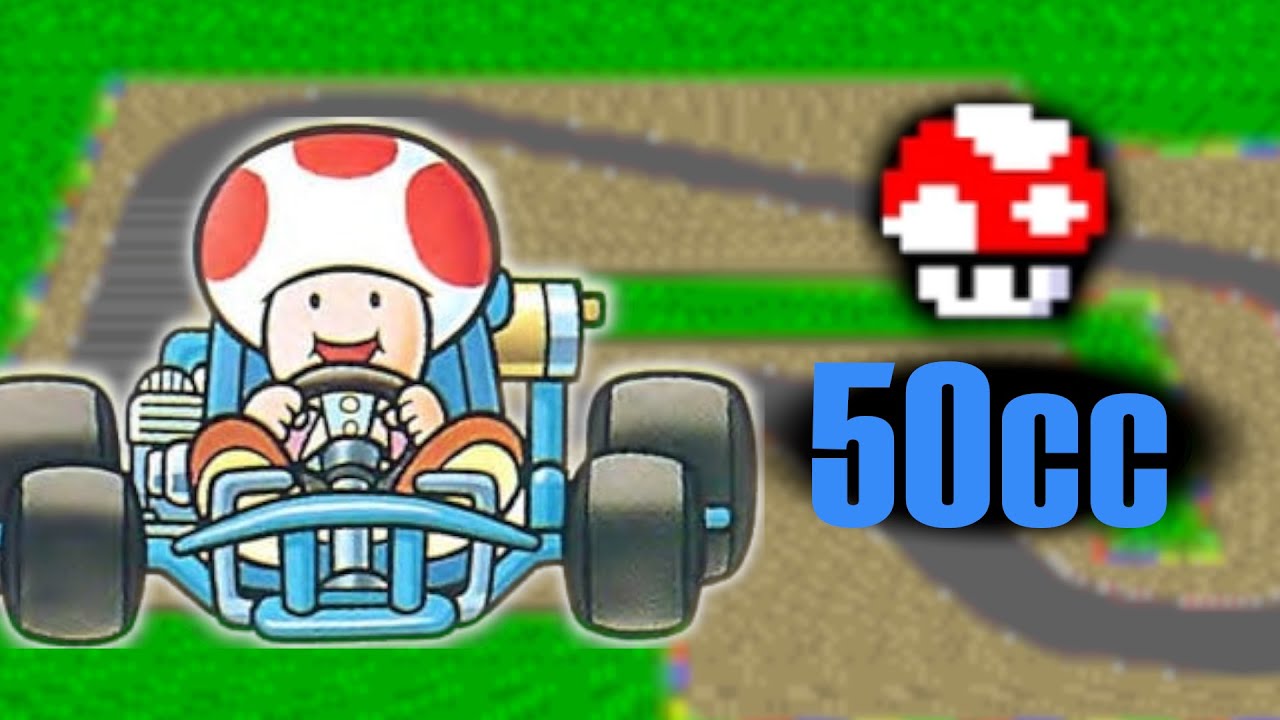 Super Mario Kart | Toad | Mushroom Cup | 50cc - YouTube