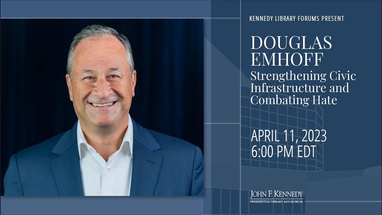 Douglas Emhoff and Strengthening Civic Infrastructure and Combating ...
