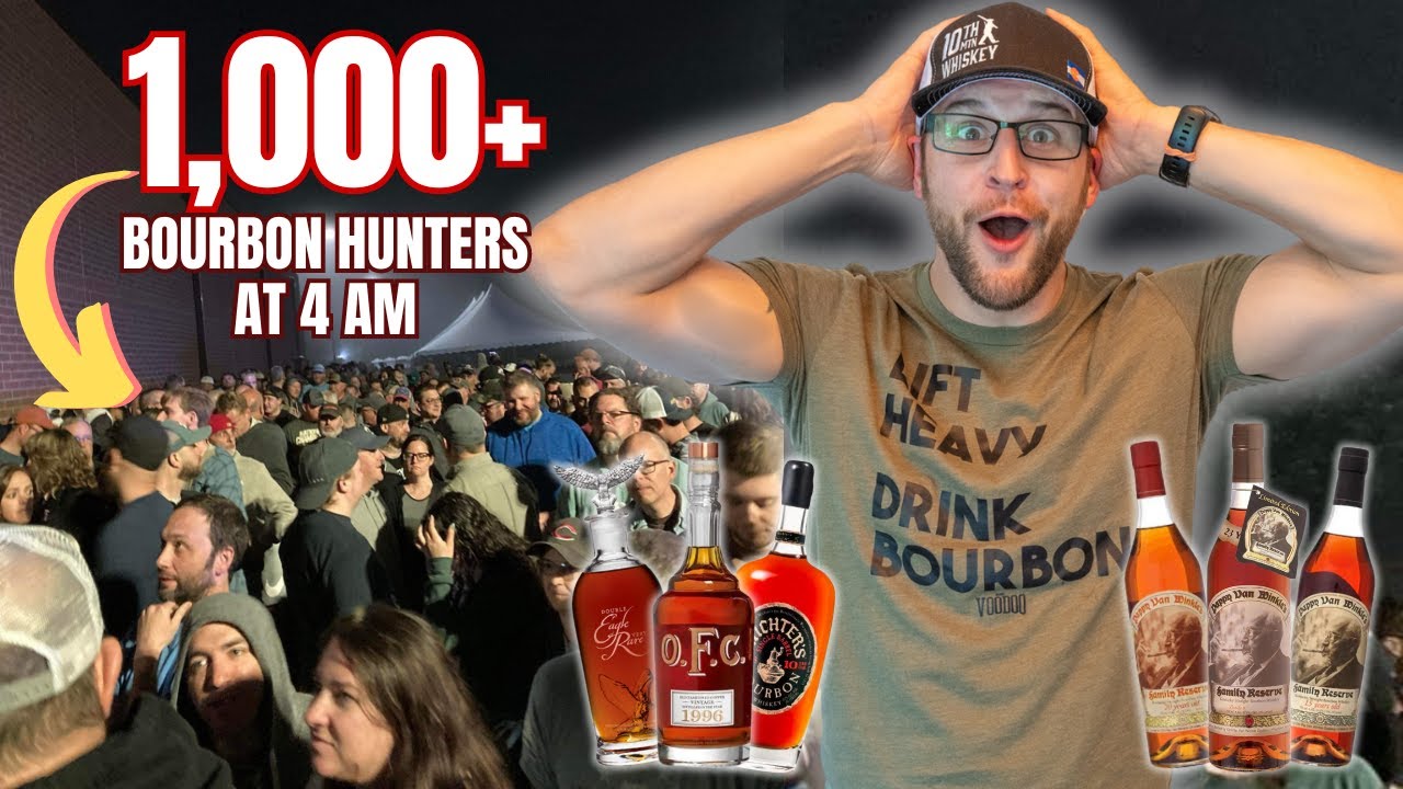 I got LUCKY at the BIGGEST Bourbon Drop I’ve Ever Seen - YouTube