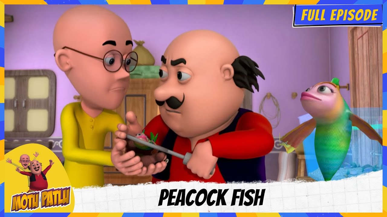 Motu Patlu | मोटू पतलू | Full Episode | Peacock Fish - YouTube