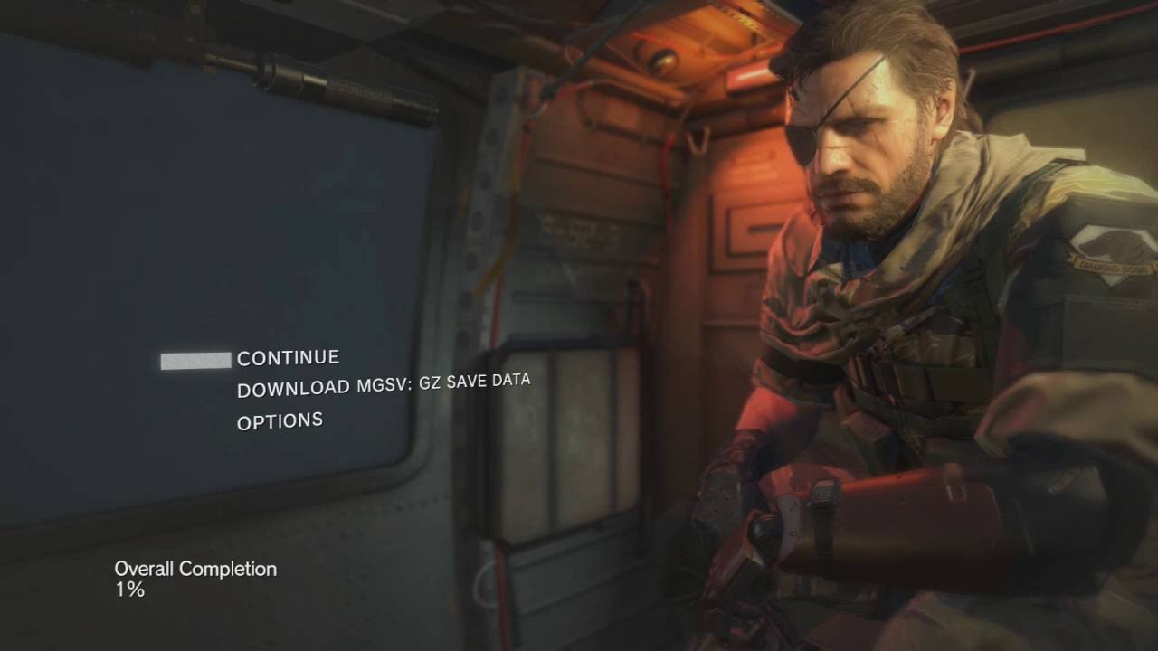 Metal Gear Solid V: The Phantom Pain - Menu Fail - YouTube