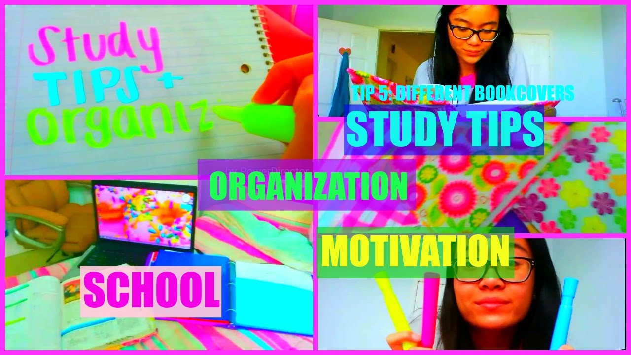10 Study Tips +How to Stay Motivated for School - YouTube