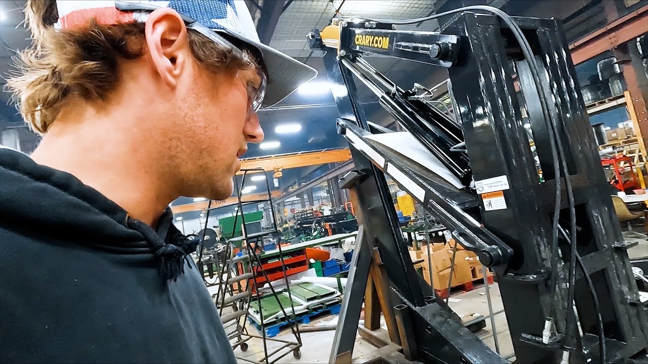 Touring Crary Ag 200,000 SQ Ft MFG Building!! So Many Toys! | Larson ...