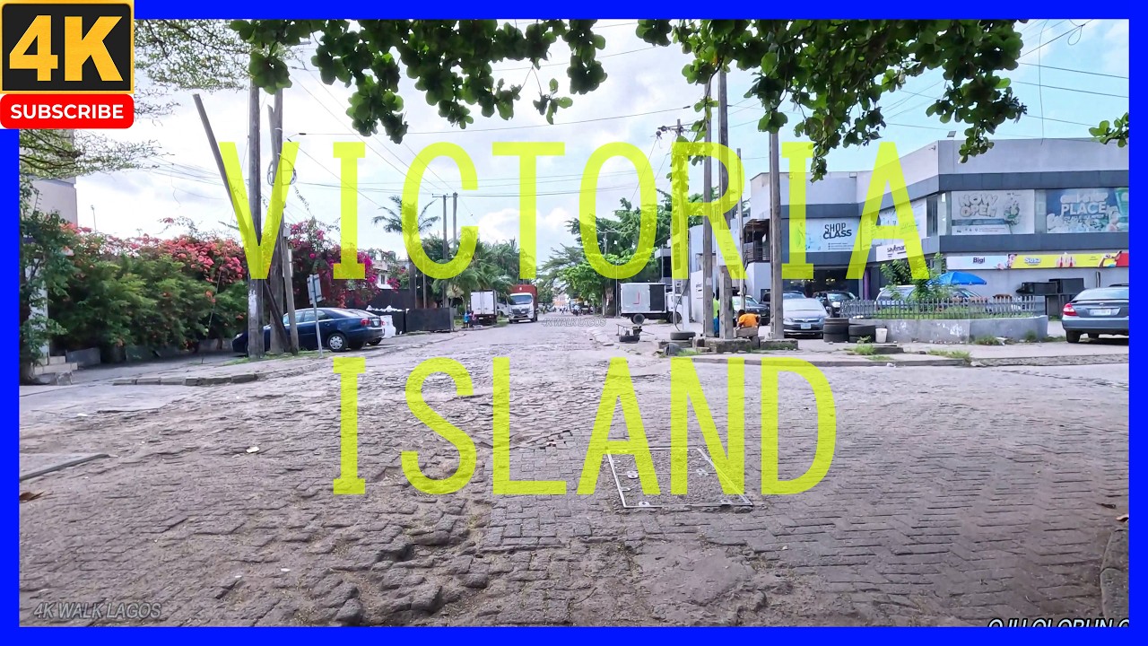🇳🇬01-VICTORIA ISLAND 4K WALK- IDEJO-DANMOLE-OLOGUN AGBAJE-SAKA TINUBU ...