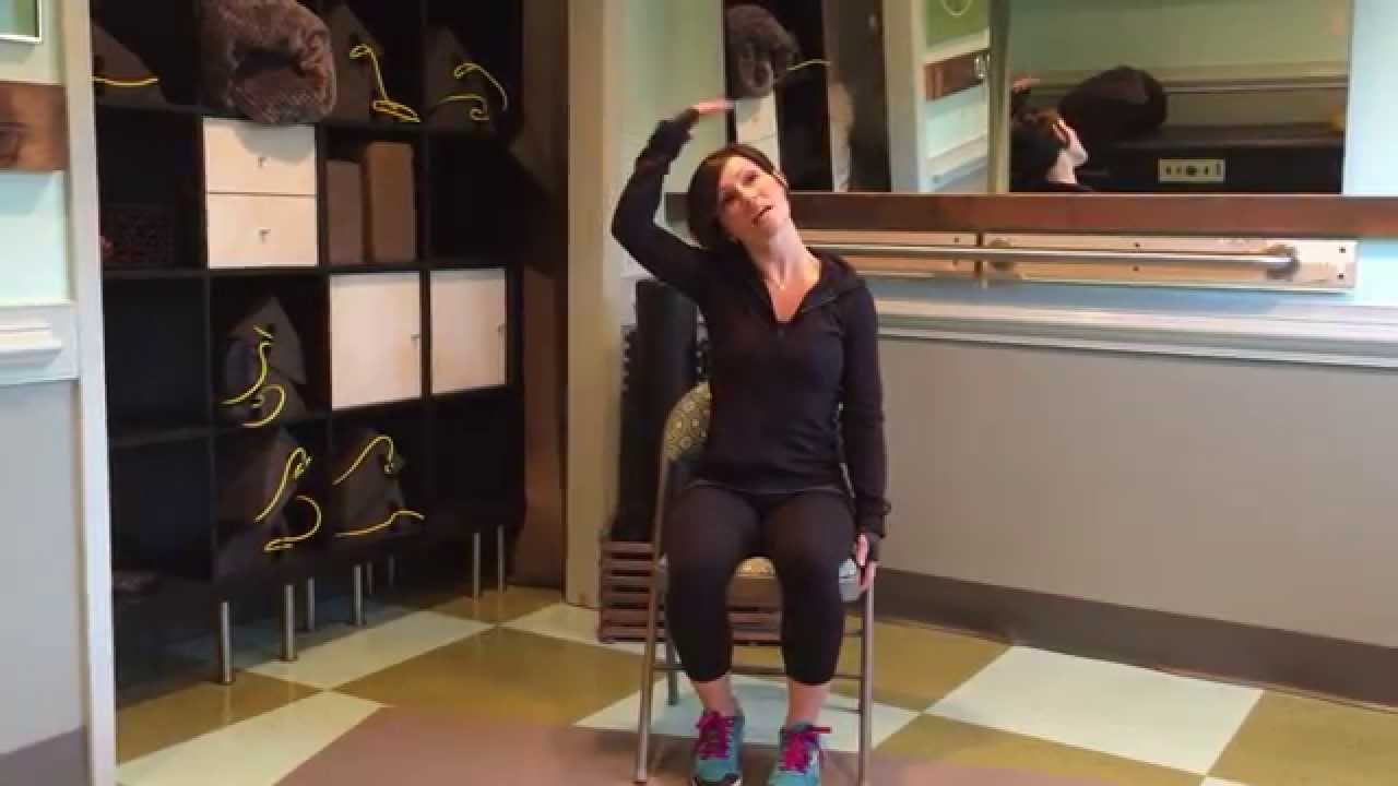 8. Upper Trapezius & Levator Scapulae Stretch - YouTube