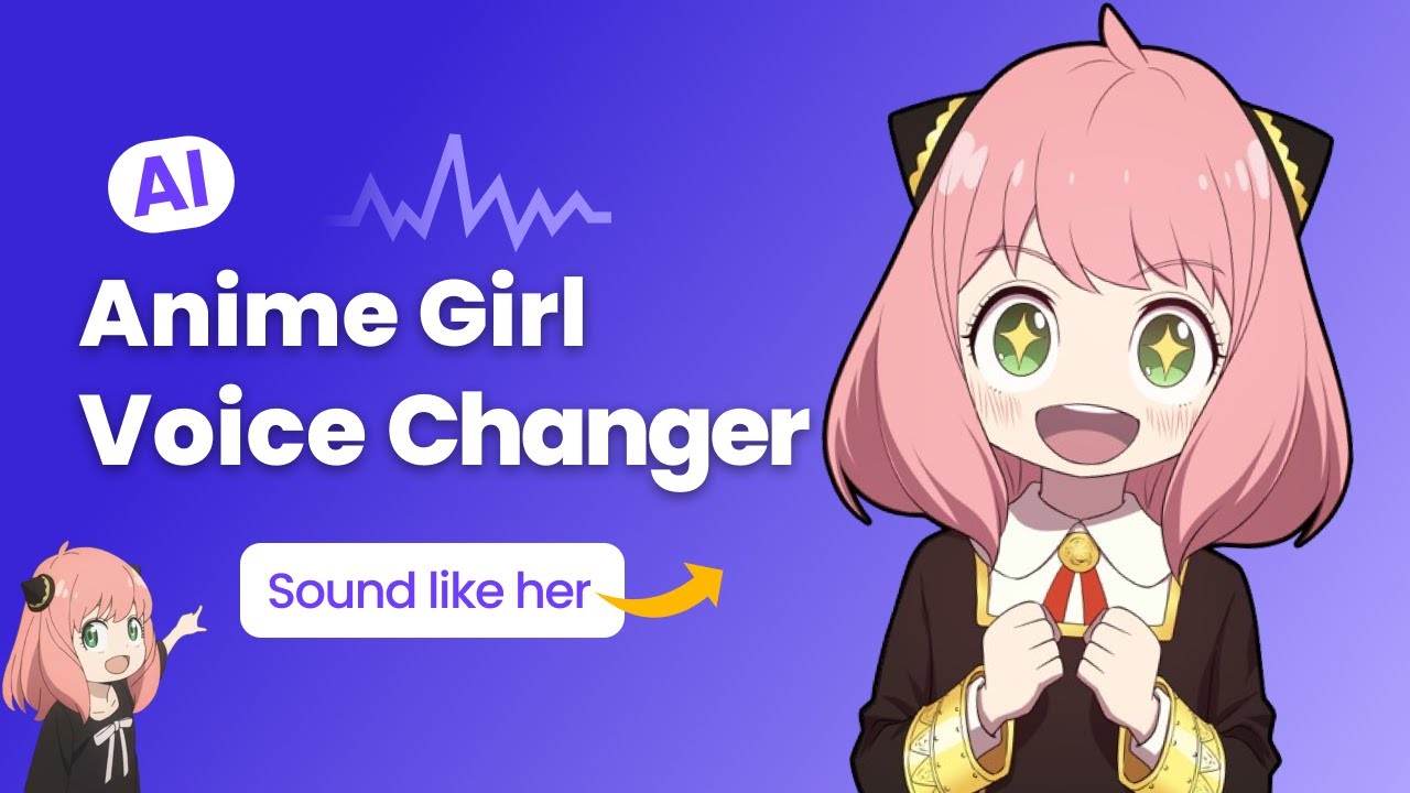 Anime Girl Voice Changer | How to sound like Anya using HitPaw Voice ...