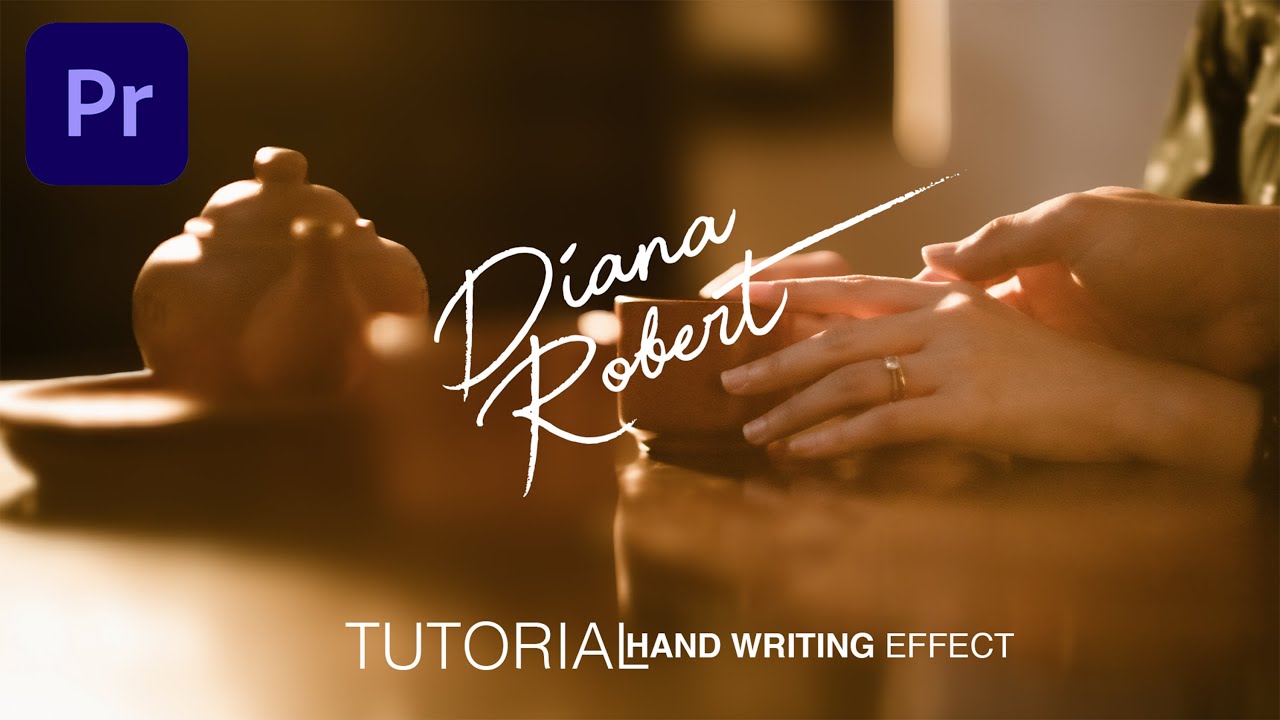 Cara Membuat Efek Tulisan Tangan (Write on) | Premiere pro Tutorial ...