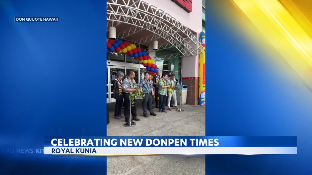 New DonPen Times opens in Royal Kunia - YouTube