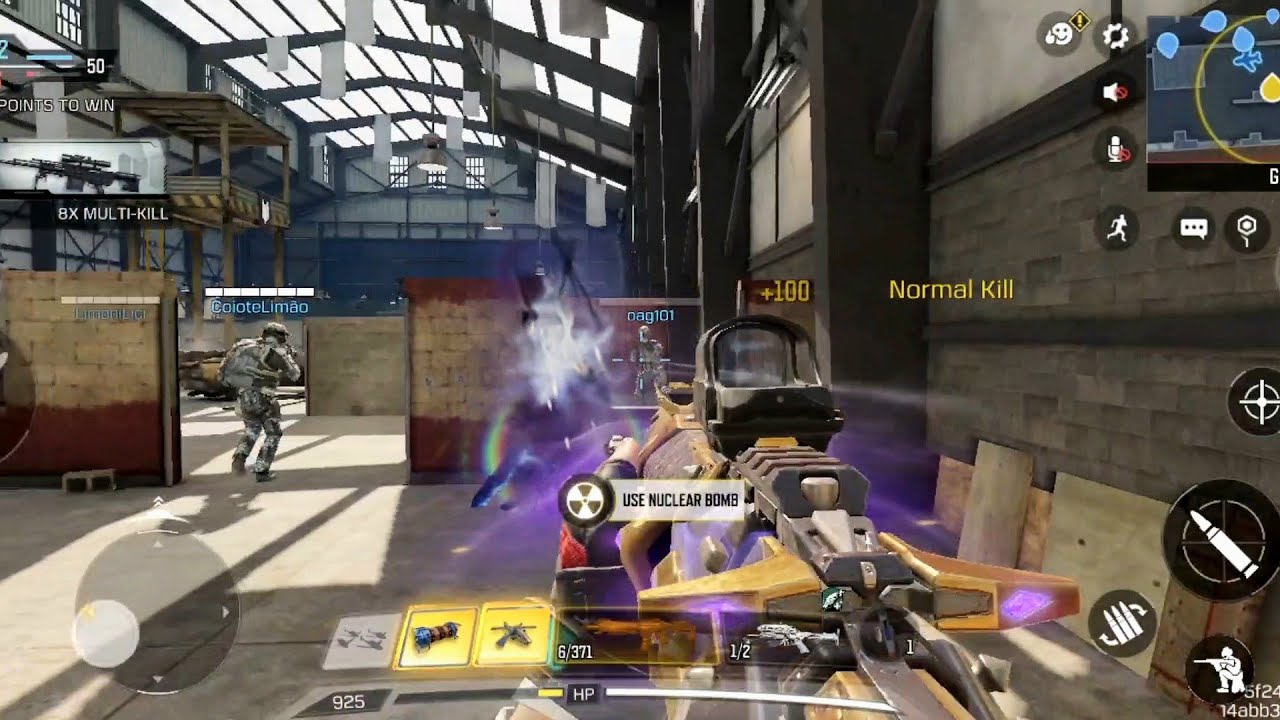 COD Mobile Gameplay - M4 Black Gold Royal - 38 Kills on Killhouse Frontline - YouTube