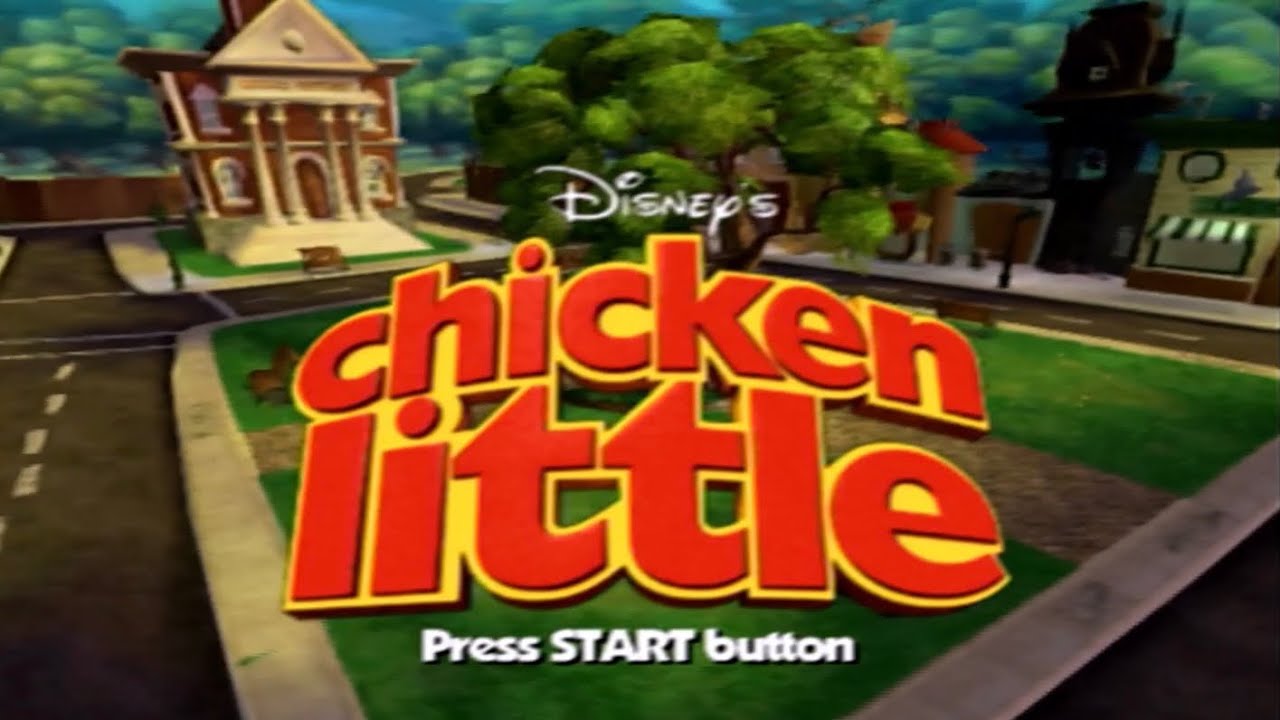 Chicken Little (2005): The Video Game PS2 Gameplay - YouTube