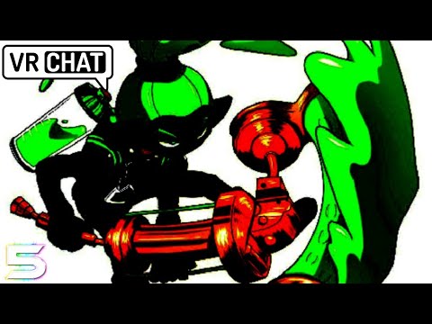 VRChat: A Biker Inkling Rides on The Field - YouTube