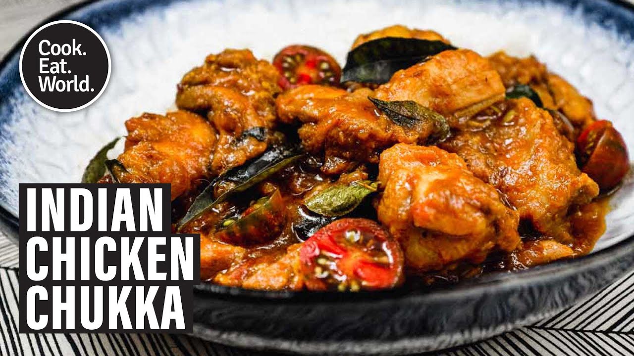 Chicken Chukka - A tangy, fragrant chicken curry recipe from ...
